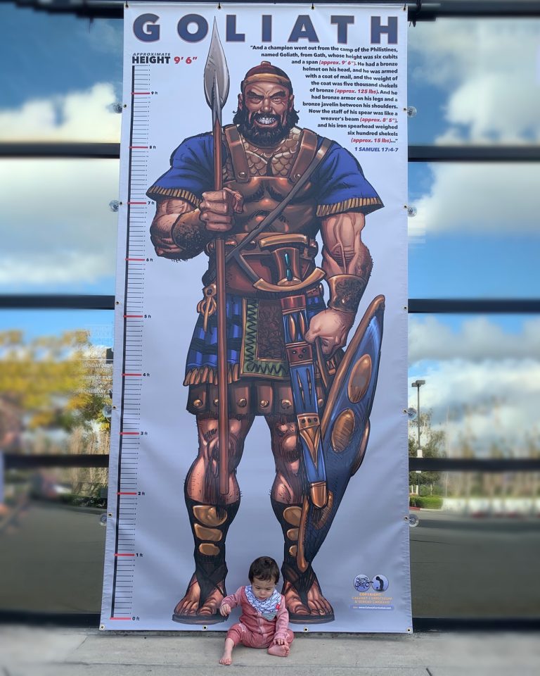 Goliath Poster Creation – Calvary Curriculum