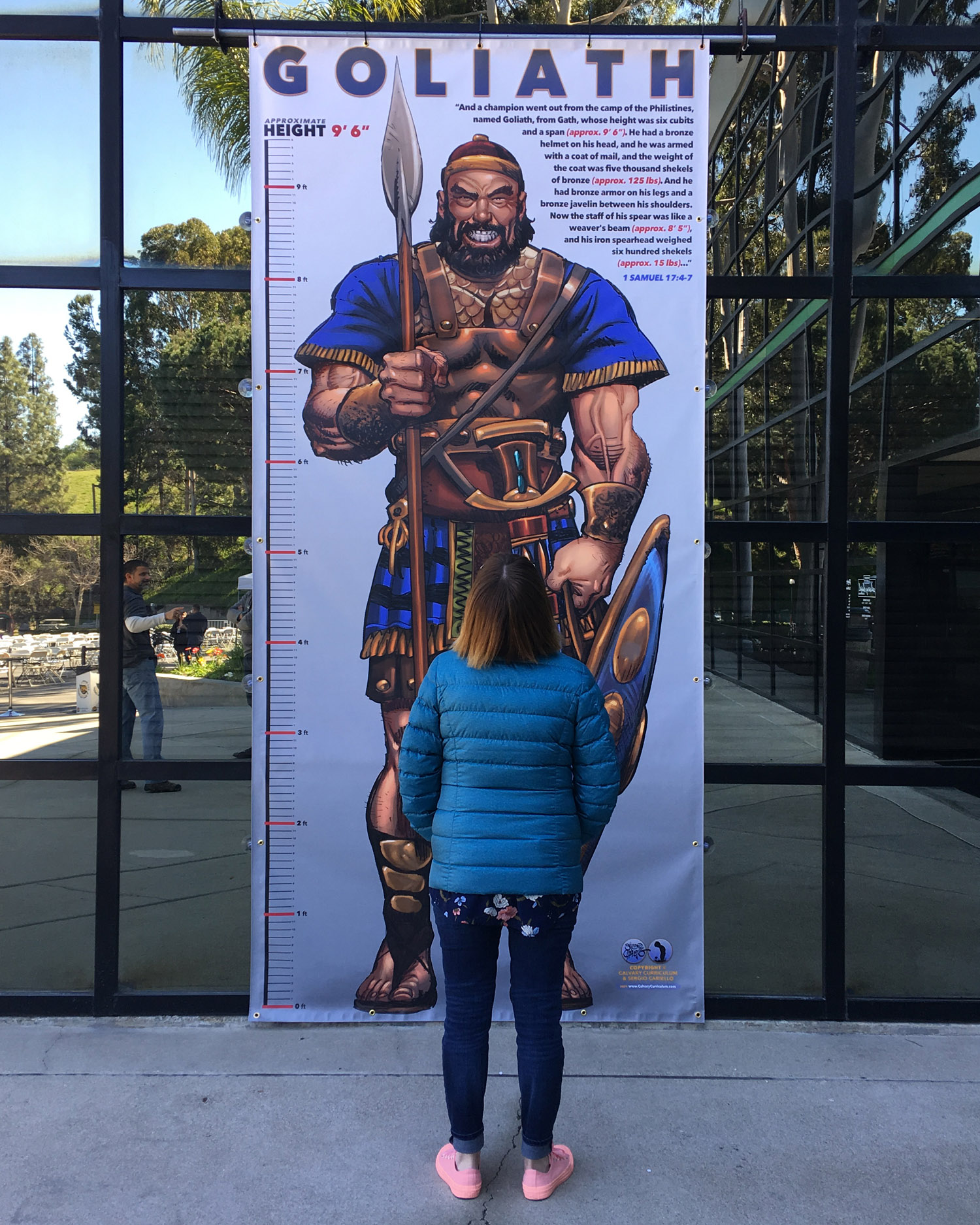 Goliath Poster Creation – Calvary Curriculum