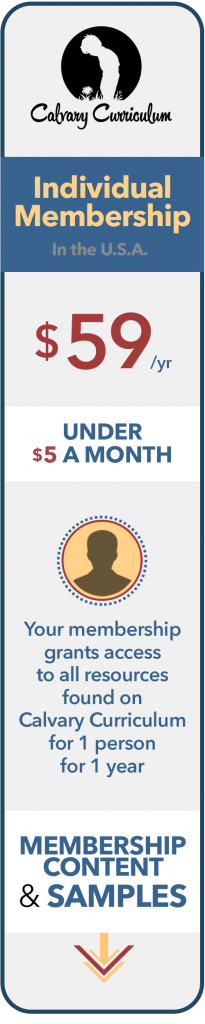 Individual Membership – Calvary Curriculum