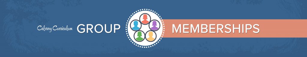 Group Membership – Calvary Curriculum