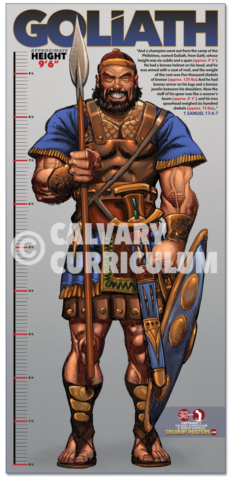 Goliath Poster Creation – Calvary Curriculum