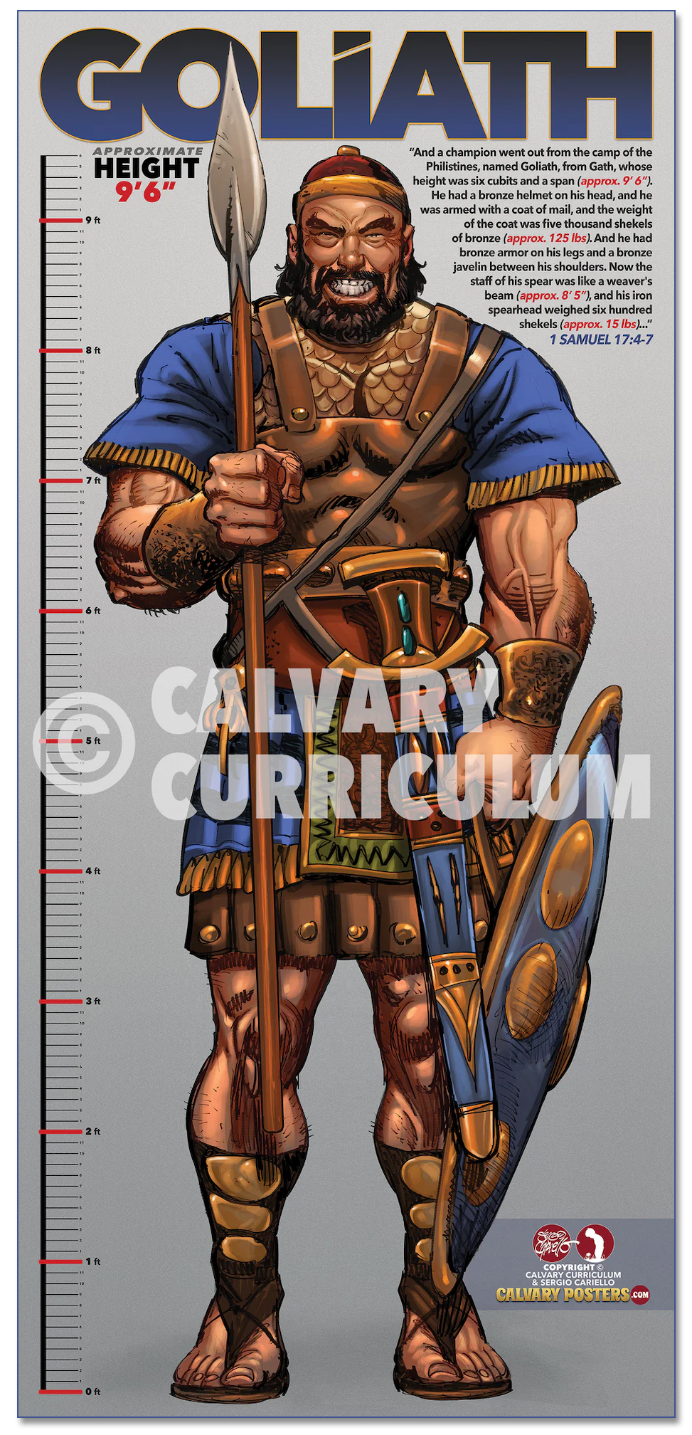 Goliath Poster Creation – Calvary Curriculum
