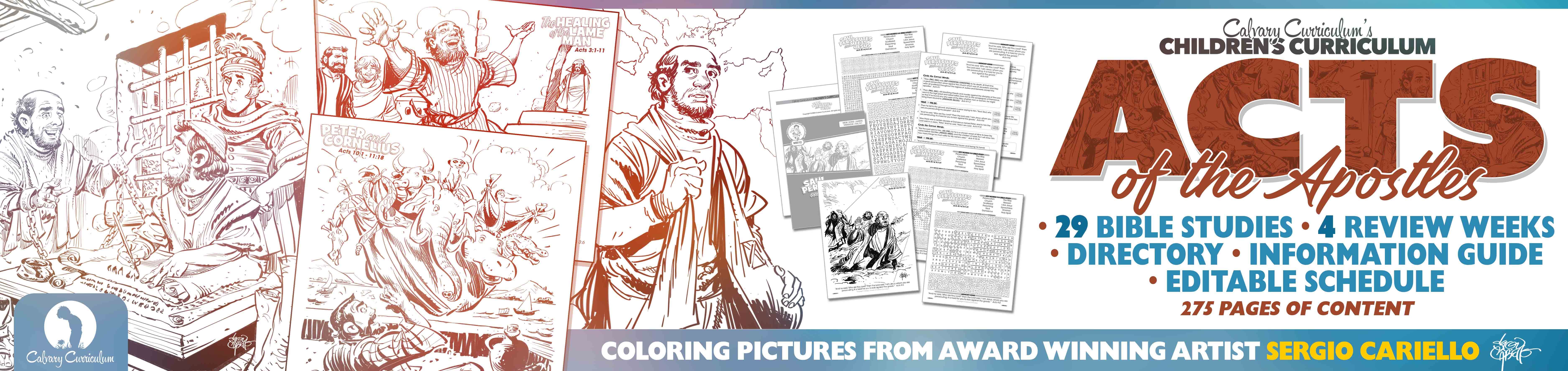 Calvary Curriculum – A place for those who minister to children worldwide